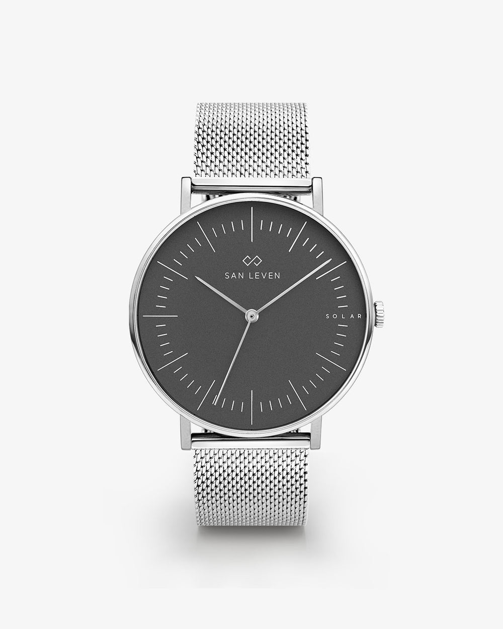 SPARK Mesh Edelstahl 40 mm Silver Shadow